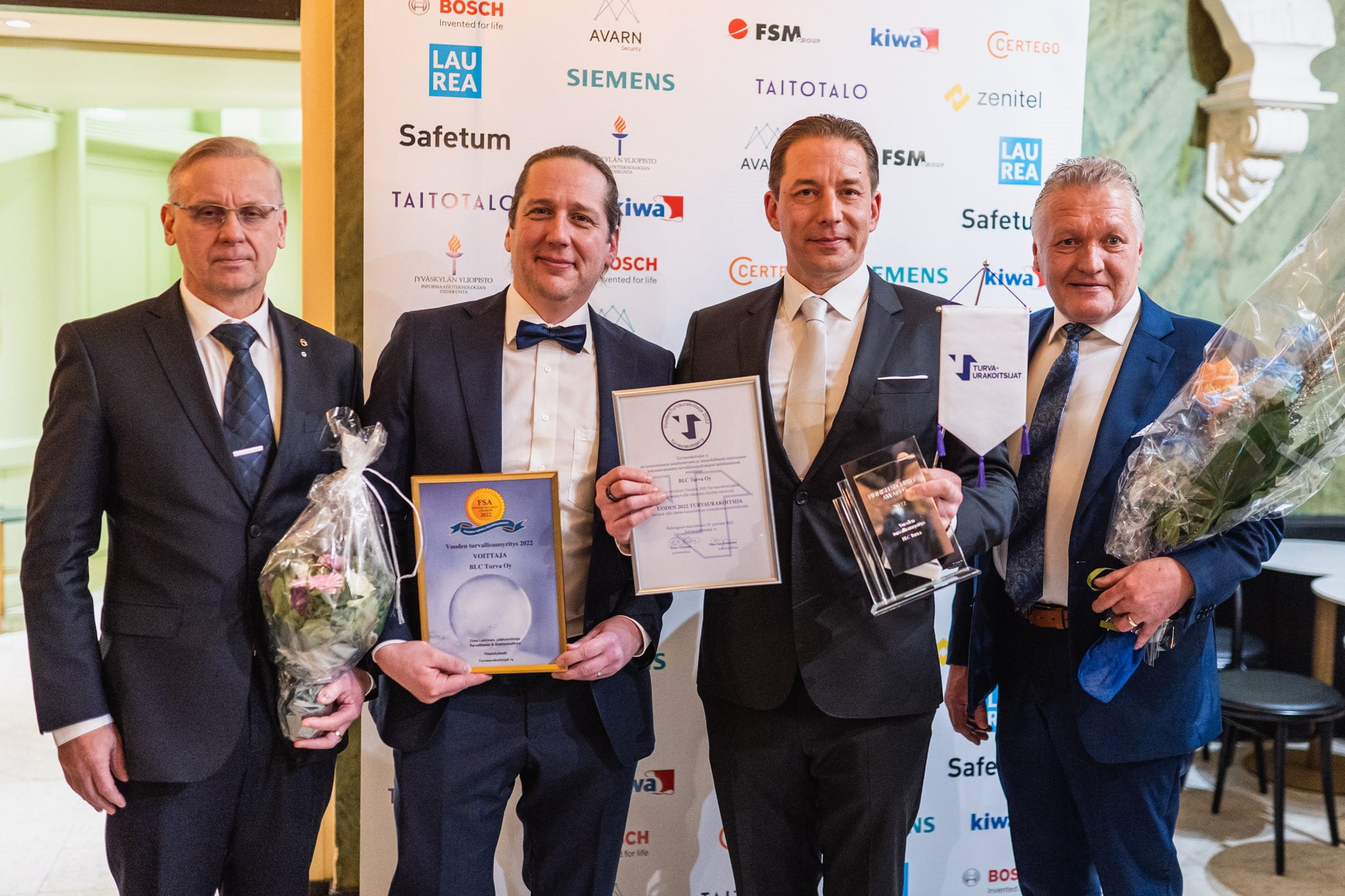 BLC Turva on vuoden 2022 turvallisuusyritys ja turvaurakoitsija - Talotekniikka-lehti