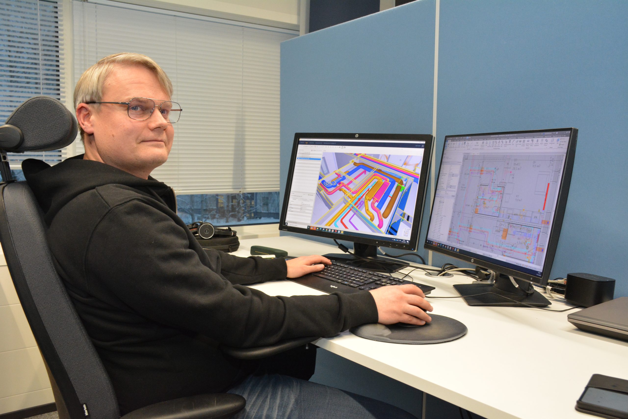 Konepajalta LVI-suunnittelijaksi - Talotekniikka-lehti